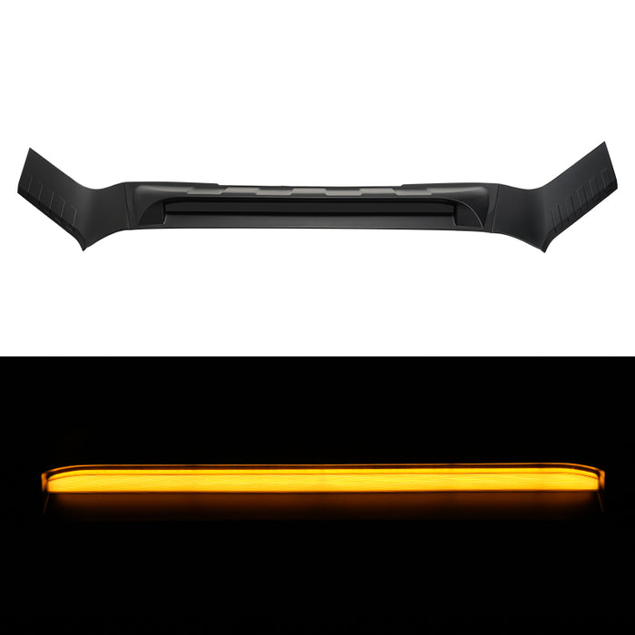 Hood Deflector with LED Turn Signals for 2016–2023 Tacoma