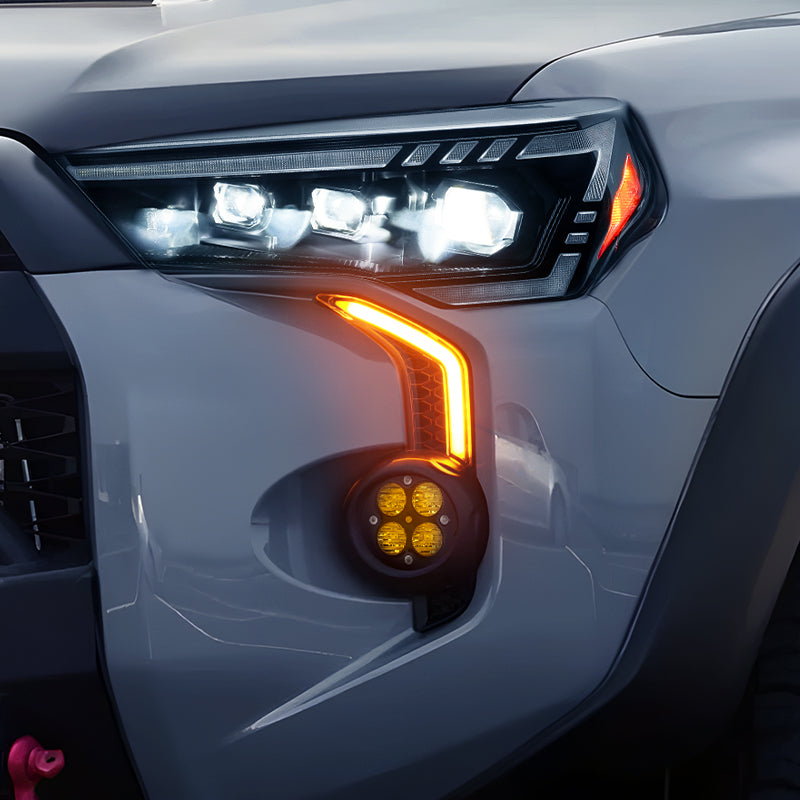 2014-2024 Toyota 4Runner Fang Lights with Turn Signal Lights