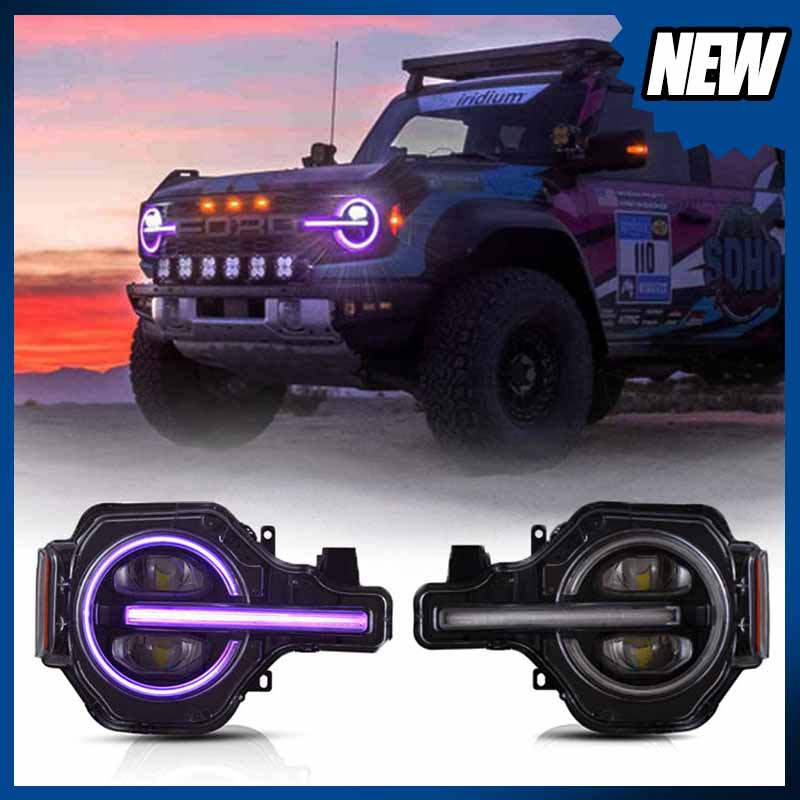 Ford Bronco RGB LED Headlights