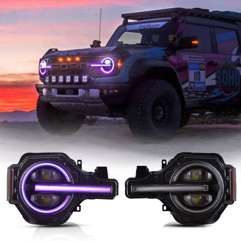 Ford Bronco RGB LED Headlights