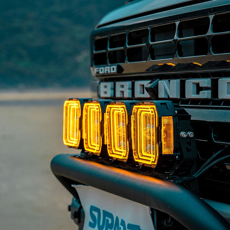 Ford Bronco A Pillar Ditch LED Pod Lights 5 Inch