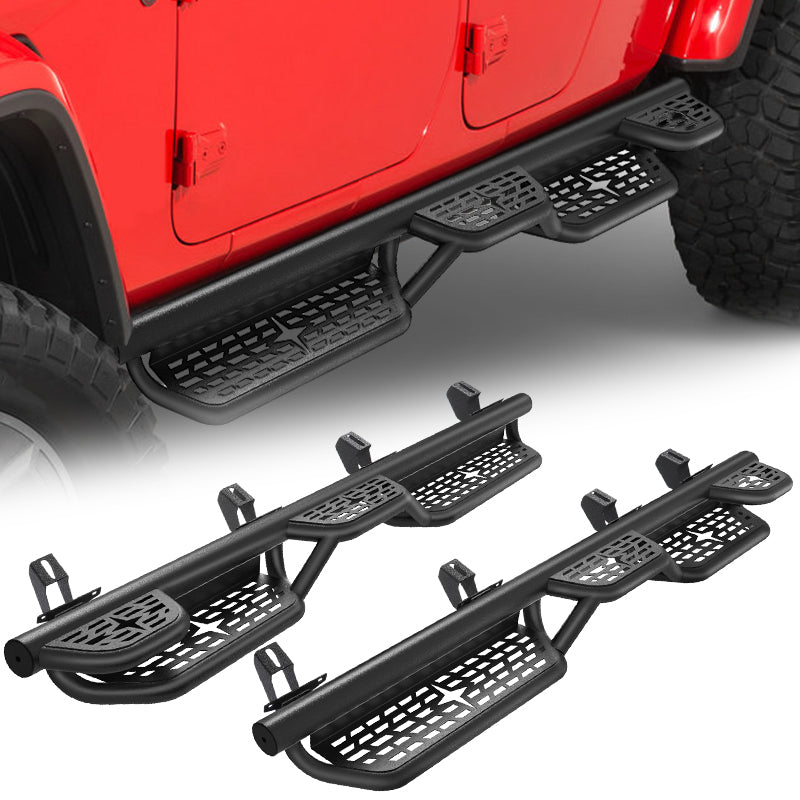 2020-2025 Jeep Gladiator Running Boards with Dual Step