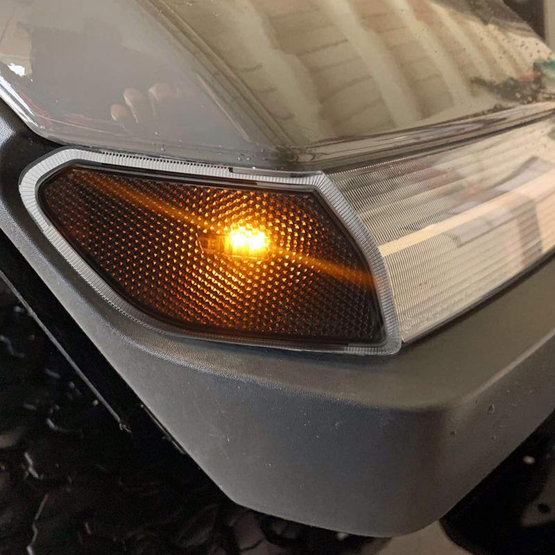 Smoke LED Side Markers for 2018+ Jeep Wrangler JL & Gladiator JT