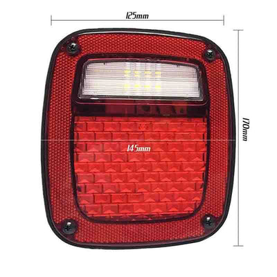 Jeep Wrangler TJ LED Tail Lights Assembly