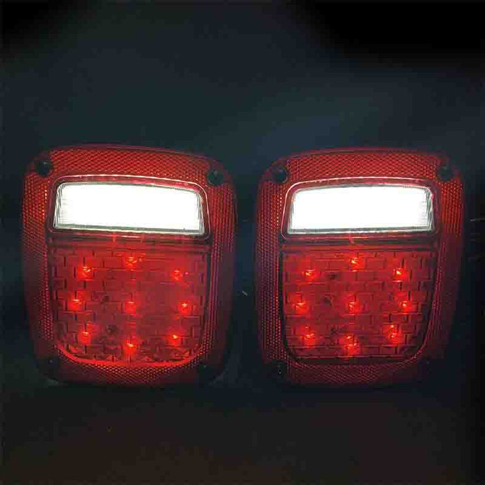 Jeep Wrangler TJ LED Tail Lights Assembly